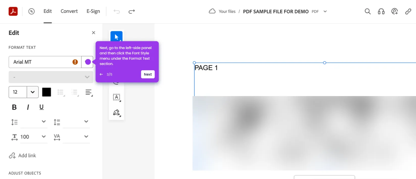 How to Change the PDF’s Font Style in Adobe Acrobat: 1-Min Guide